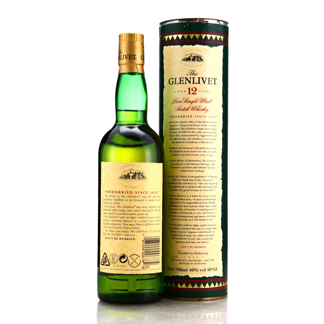 Glenlivet 12 Year Old 1990s | Whisky Auctioneer