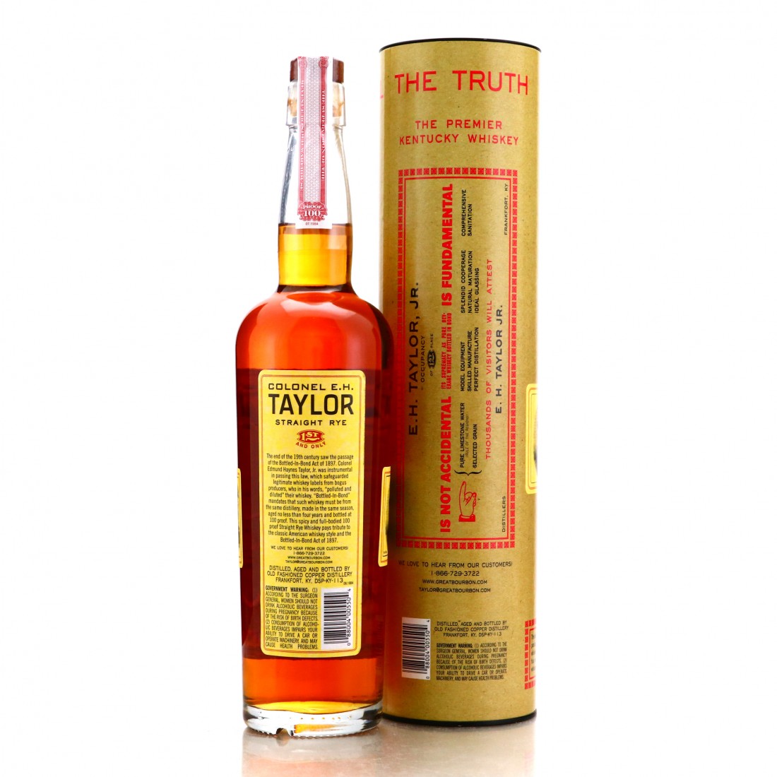 Colonel E.H. Taylor Straight Rye | Whisky Auctioneer