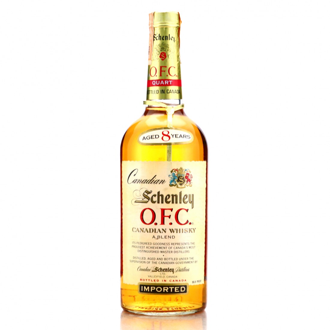 Canadian OFC 1969 8 Year Old Quart | Whisky Auctioneer