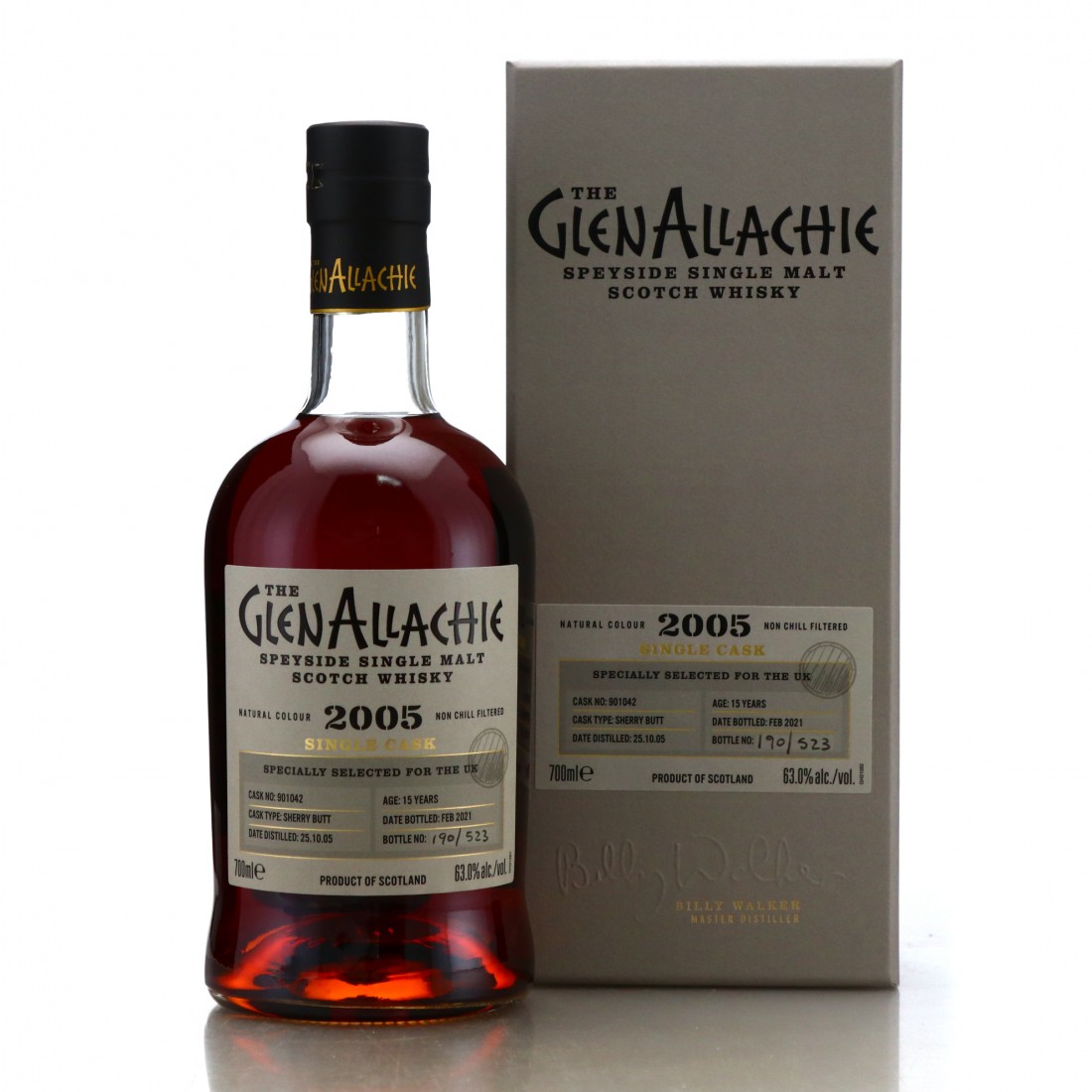 Glenallachie 2005 Single Sherry Cask 15 Year Old #901042 / UK | Whisky ...