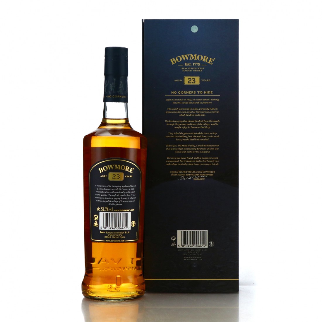 Bowmore 23 Year Old No Corners To Hide / Frank Quitely | Whisky Auctioneer