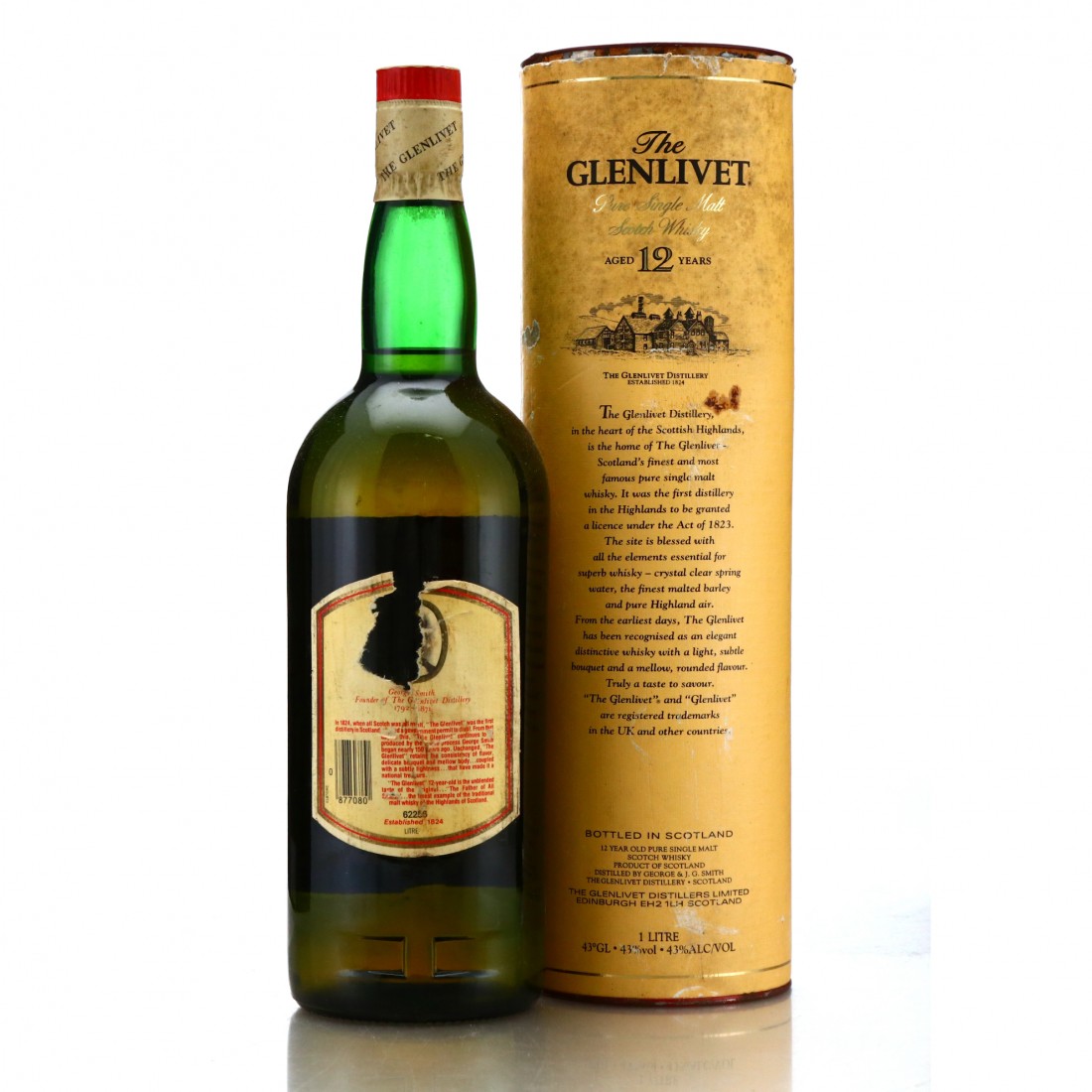 Glenlivet 12 Year Old 1 Litre 1980s | Whisky Auctioneer