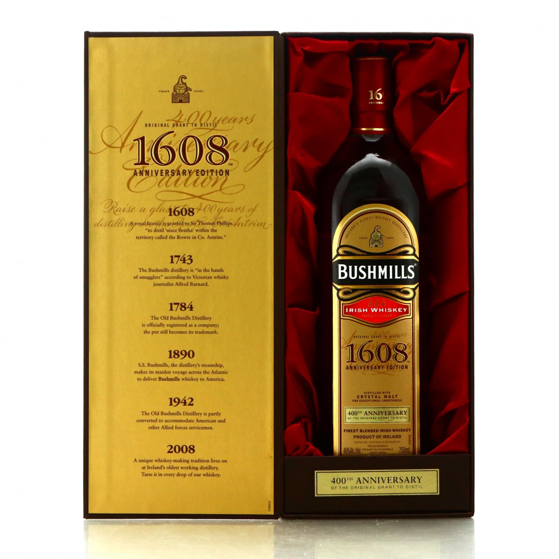 Bushmills '1608' 400th Anniversary 75cl / US Import | Whisky Auctioneer