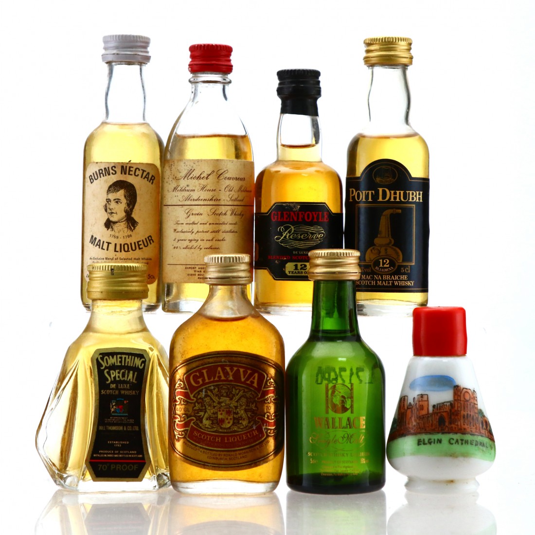 Scotch Whisky Miniatures x 8 | Whisky Auctioneer