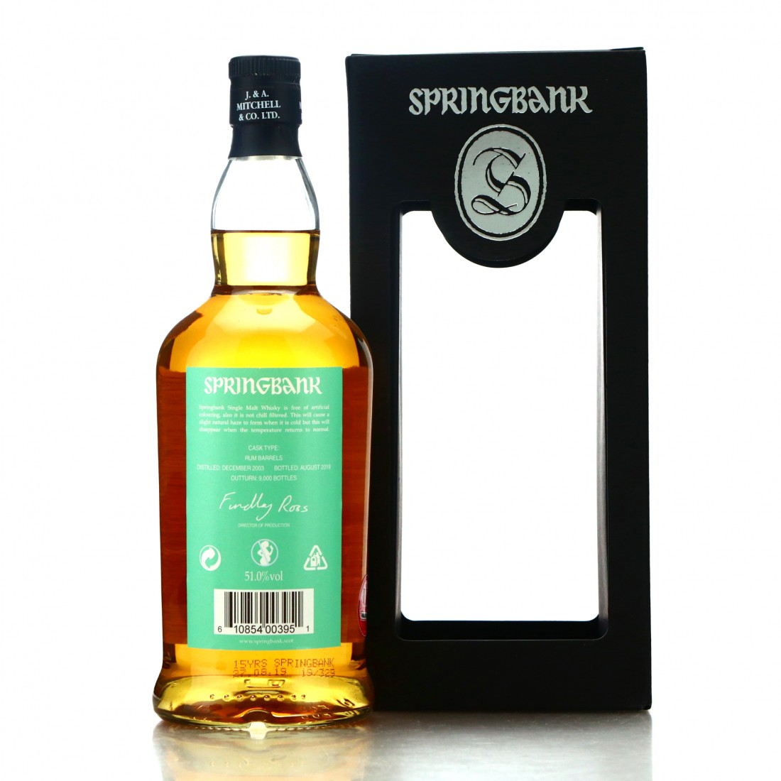 Springbank 2003 Rum Wood 15 Year Old | Whisky Auctioneer