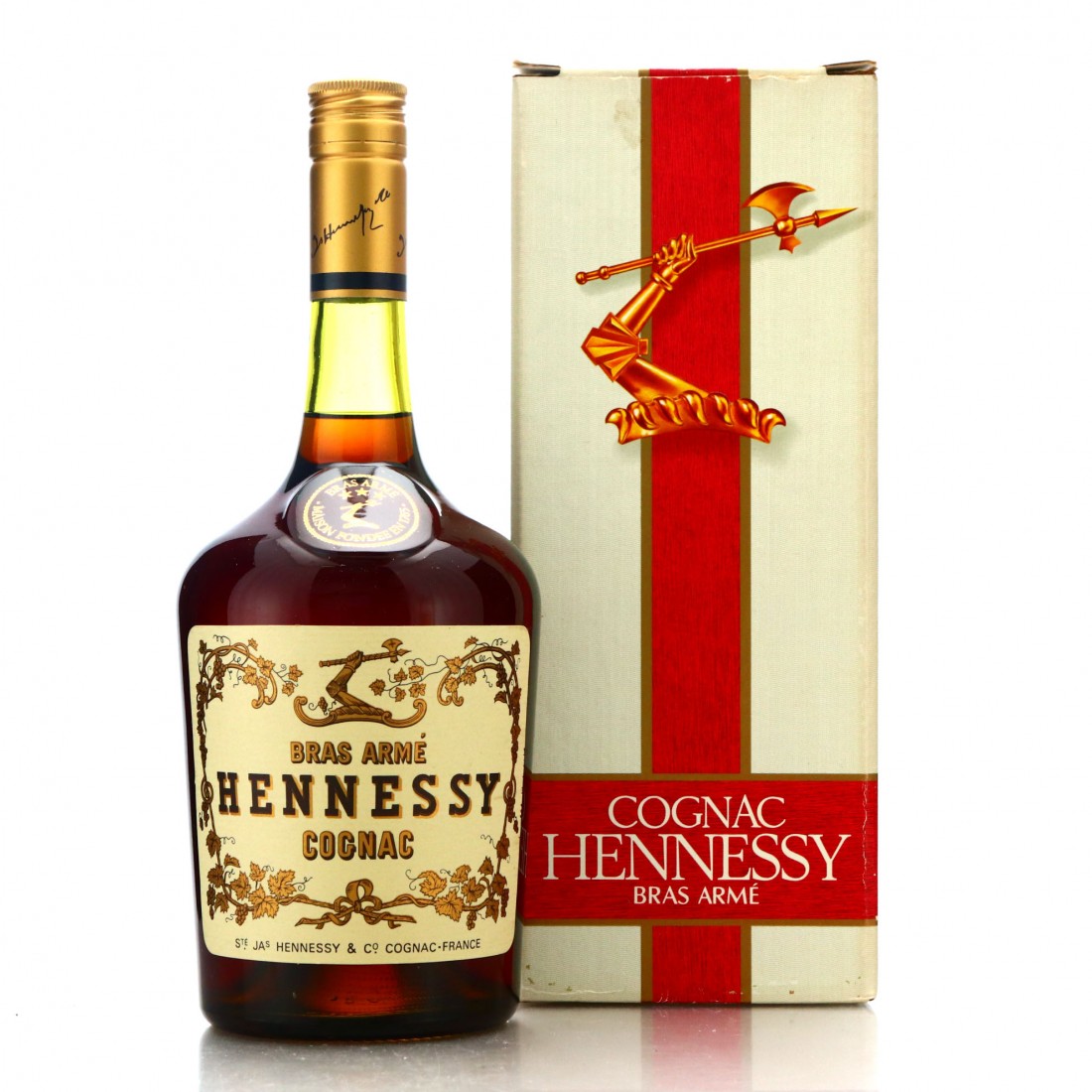 Hennessy Bras Arme Cognac 1 Litre 1970s | Whisky Auctioneer
