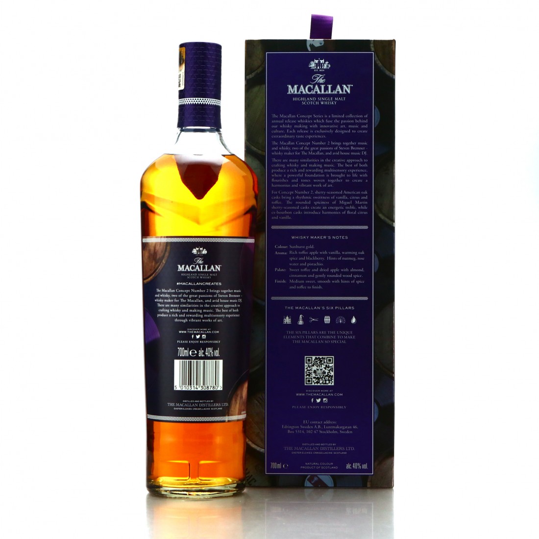 Macallan Concept Number 2 / Music | Whisky Auctioneer