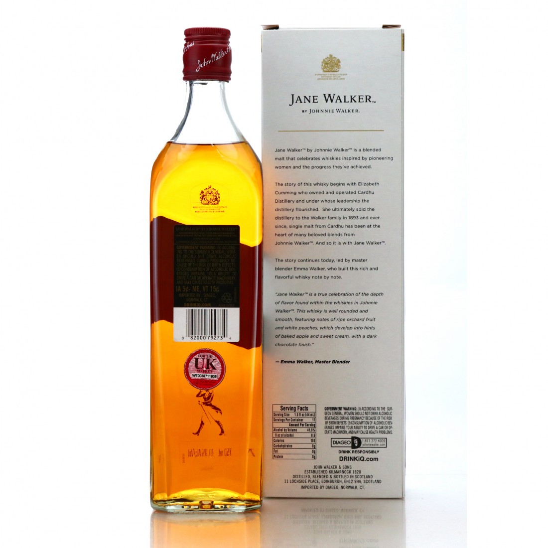 Johnnie Walker Jane Walker 10 Year Old 75cl / US Import | Whisky Auctioneer