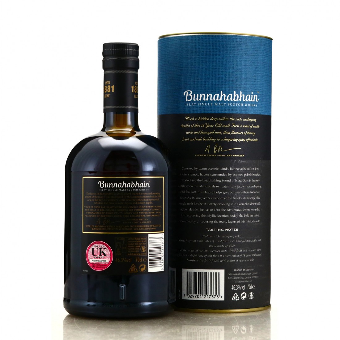 Bunnahabhain 18 Year Old Small Batch Whisky Auctioneer
