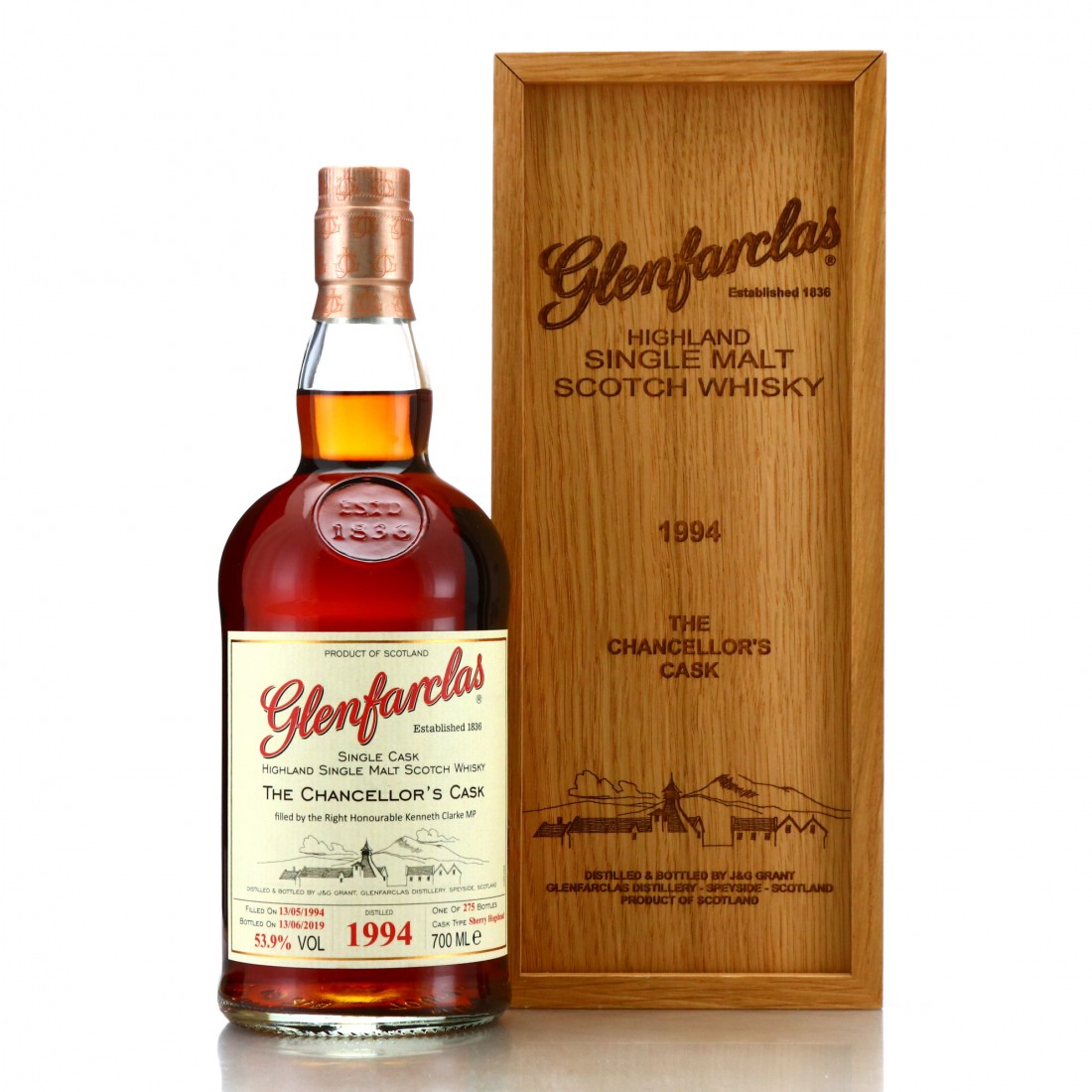 Glenfarclas 1994 The Chancellor's Cask | Whisky Auctioneer