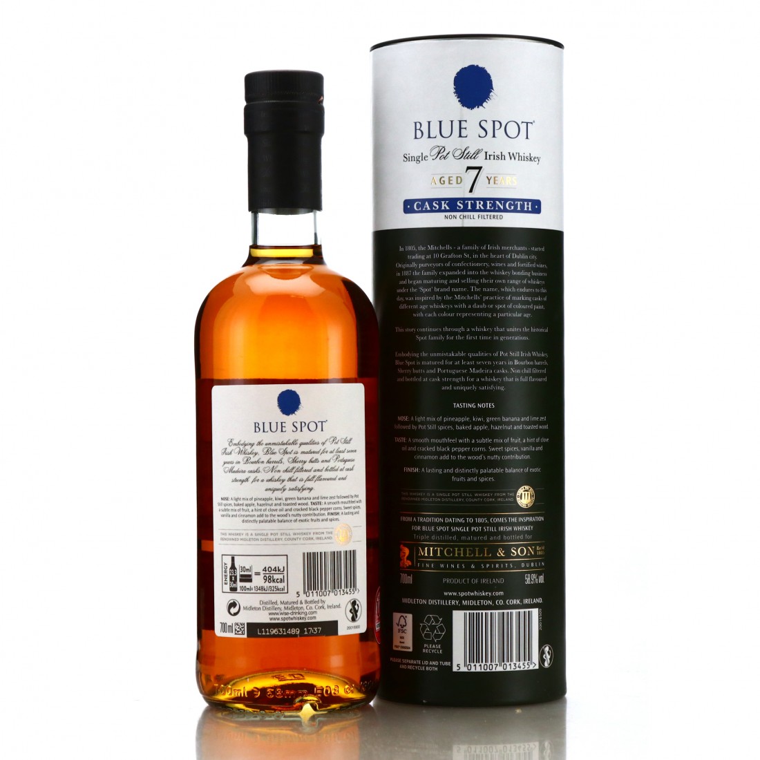 Blue Spot 7 Year Old Cask Strength | Whisky Auctioneer
