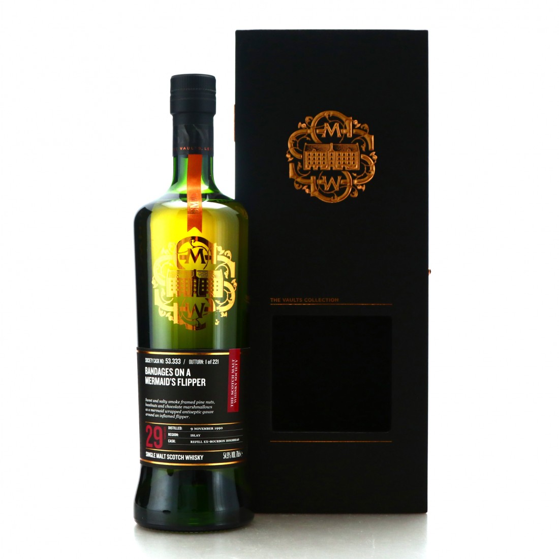 Caol Ila 1990 SMWS 29 Year Old 53.333 / The Vaults Collection | Whisky ...