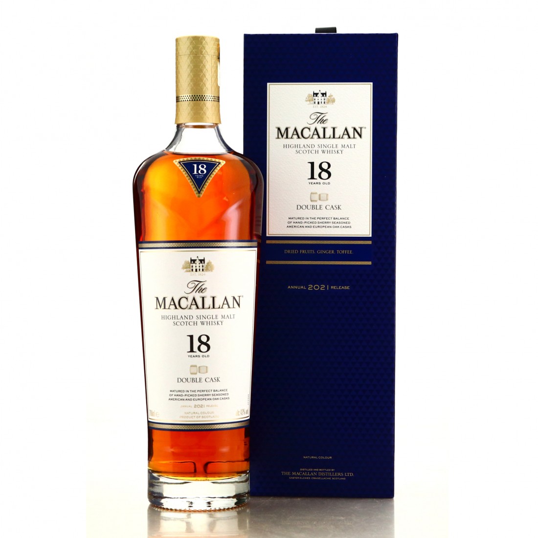Macallan 18 Year Old Double Cask 2021 Release | Whisky Auctioneer