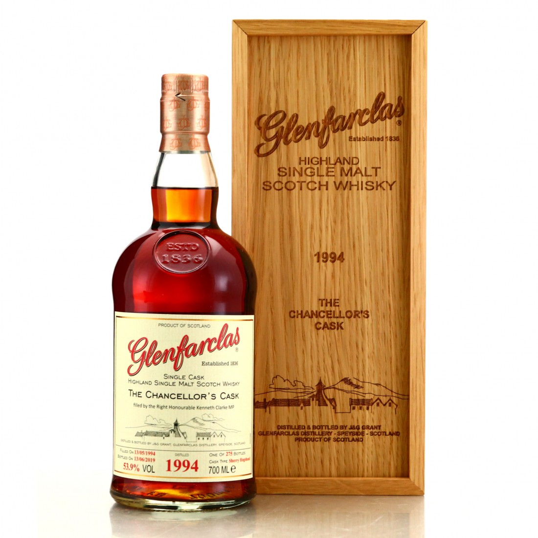 Glenfarclas 1994 The Chancellor's Cask | Whisky Auctioneer