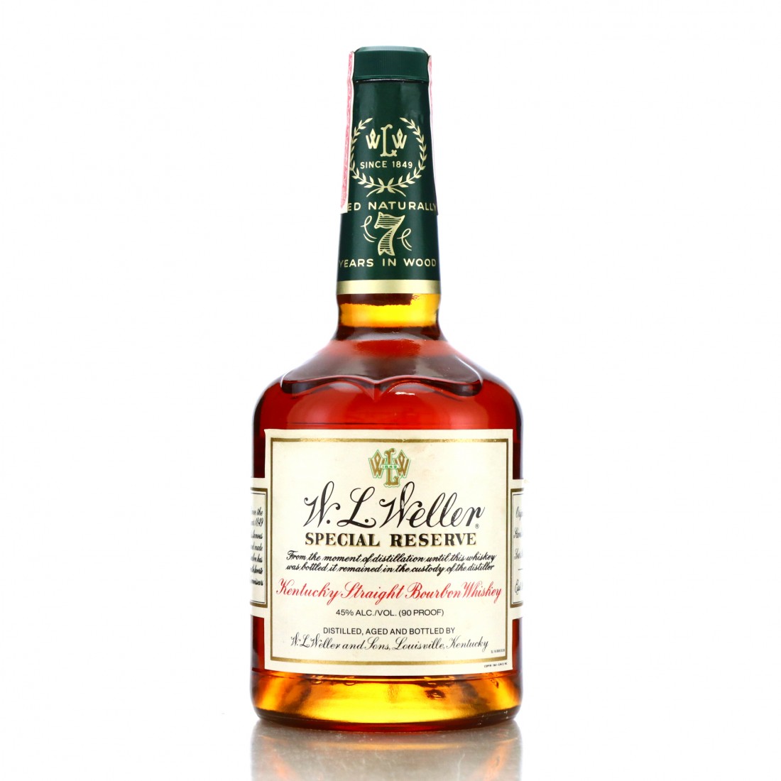 W.L. Weller 7 Year Old Special Reserve 1989 / Stitzel-Weller | Whisky ...