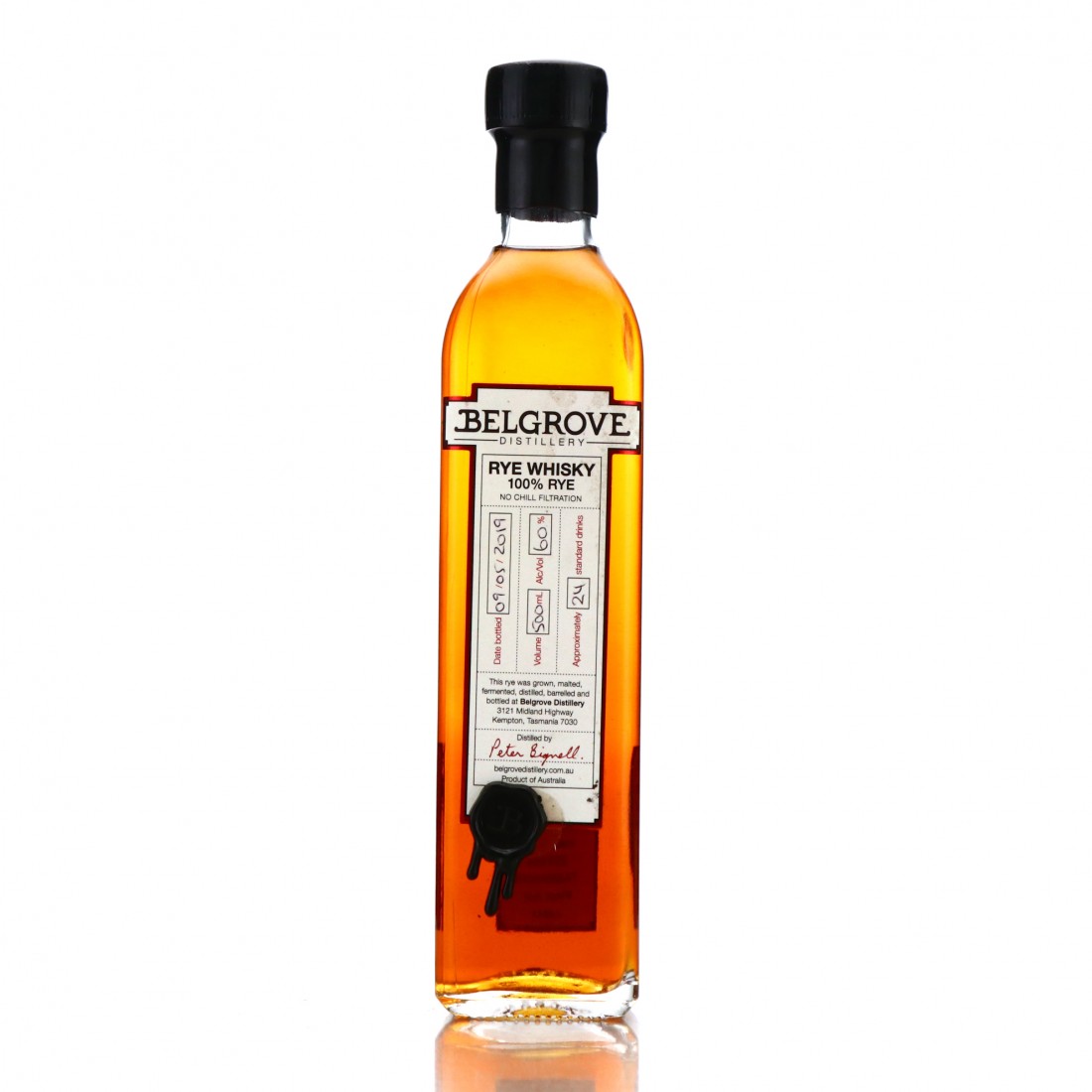 Belgrove Rye Whisky 50cl | Whisky Auctioneer