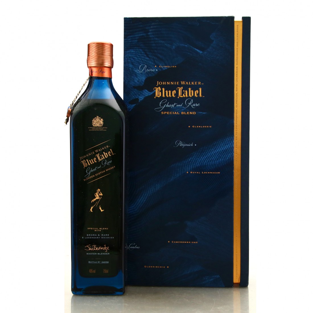 Johnnie Walker Blue Label Ghost and Rare 4th Edition / Pittyvaich ...