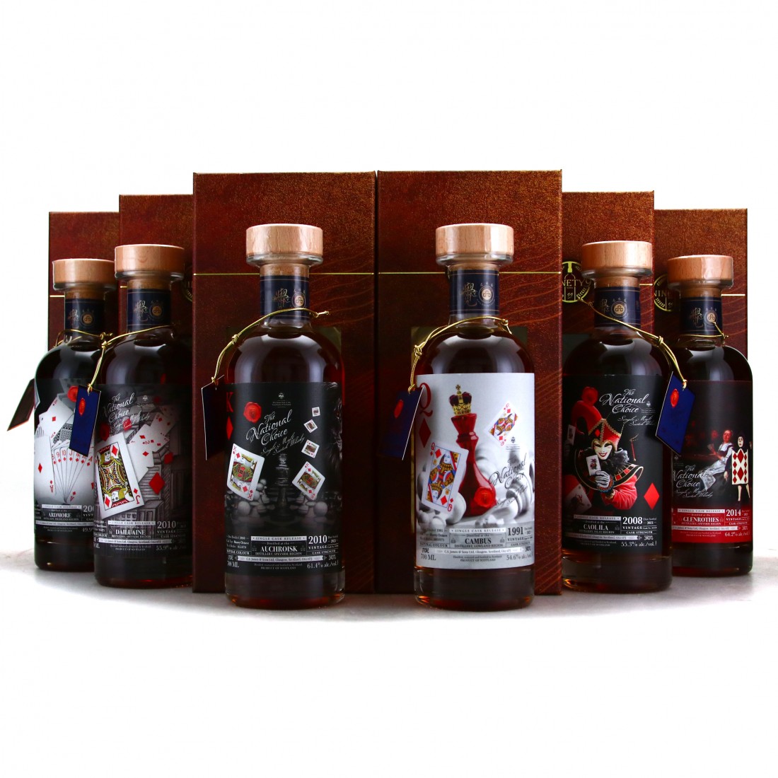 The National Choice Diamond Royal Flush & Joker 6 x 70cl | Whisky ...