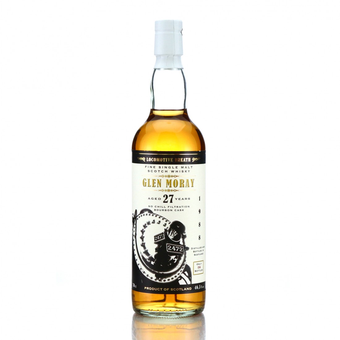 Glen Moray 1988 Jack Wiebers 27 Year Old / Locomotive Breath | Whisky ...