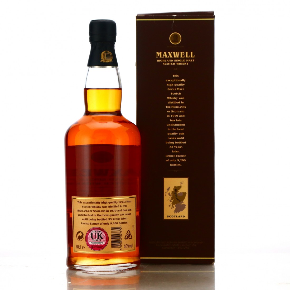 Maxwell 1979 33 Year Old Highland Single Malt | Whisky Auctioneer