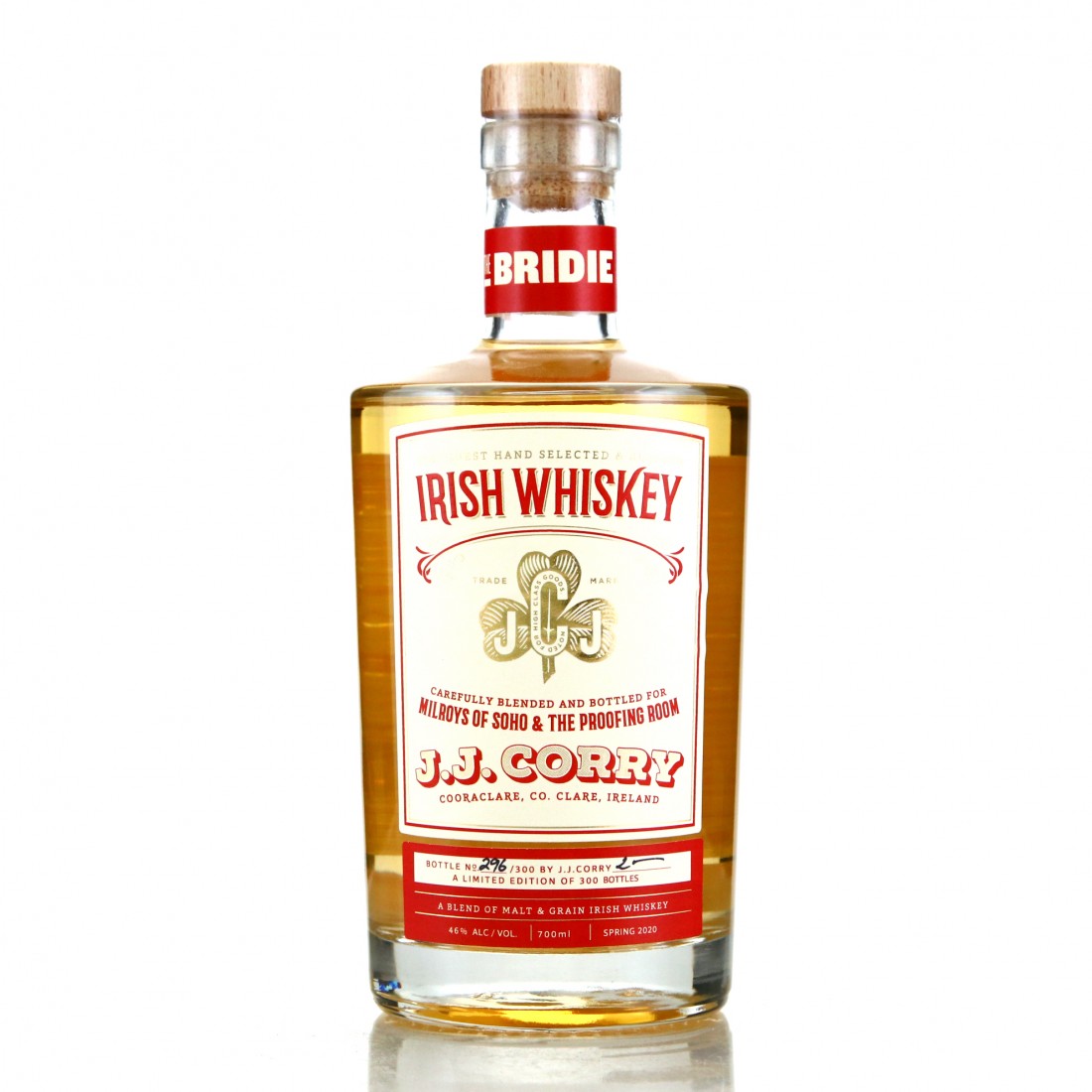 J.J. Corry Irish The Bridie / Milroy's of Soho | Whisky Auctioneer