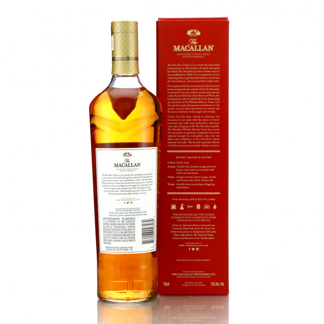 Macallan Classic Cut 2020 Release 75cl / US Import - WARI Charity Lot ...
