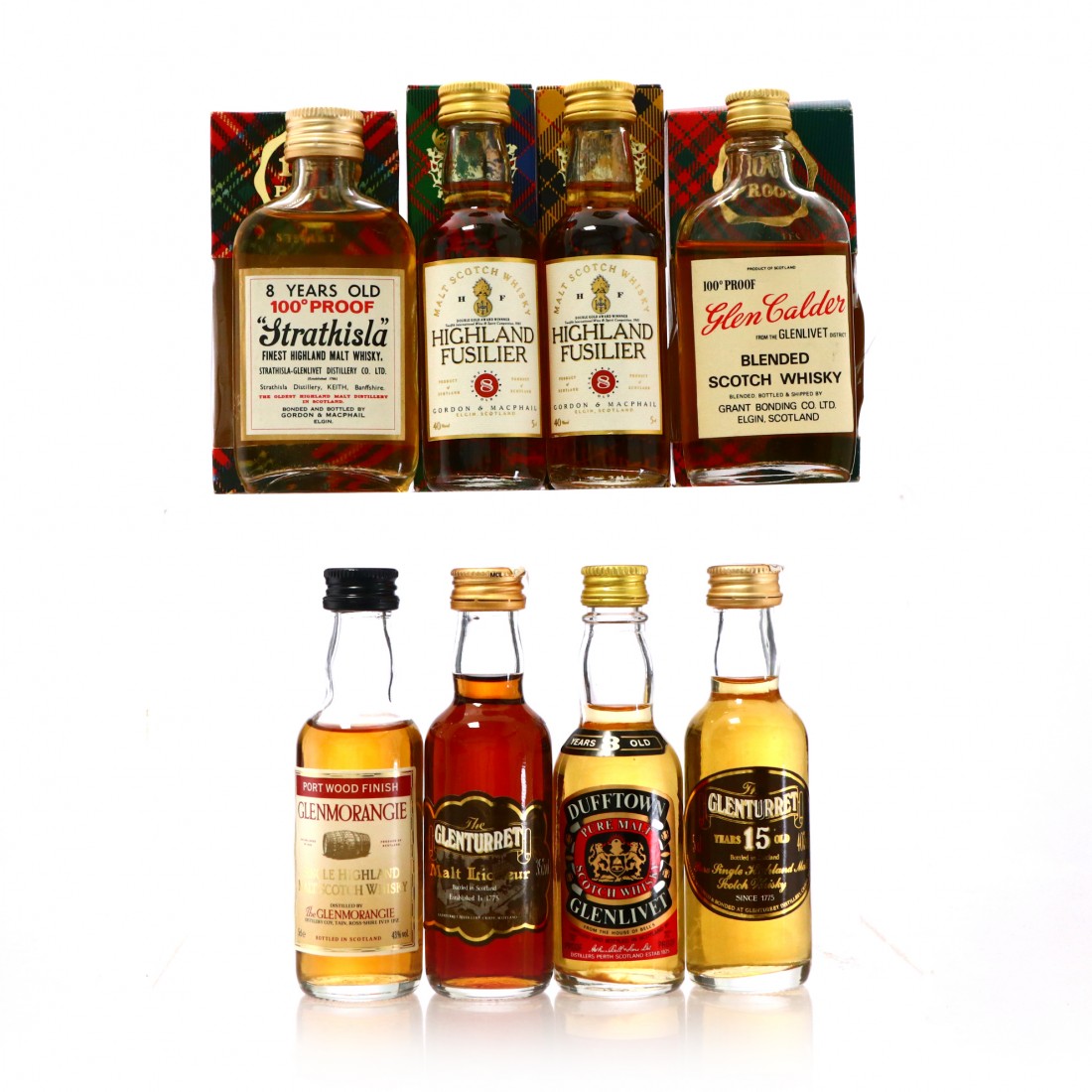 Scotch Whisky Miniatures x 8 | Whisky Auctioneer