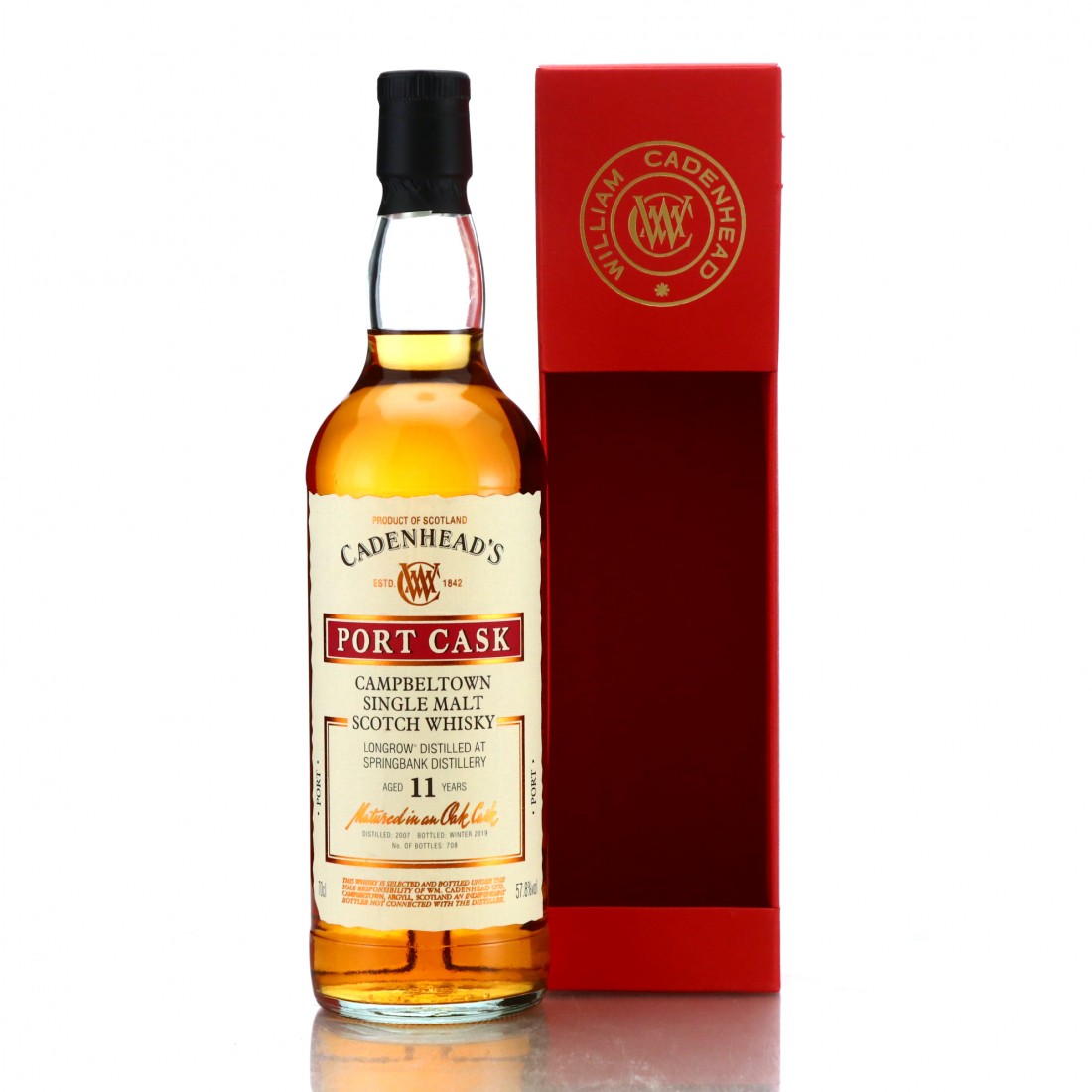 Longrow 2007 Cadenhead's 11 Year Old Port Cask | Whisky Auctioneer