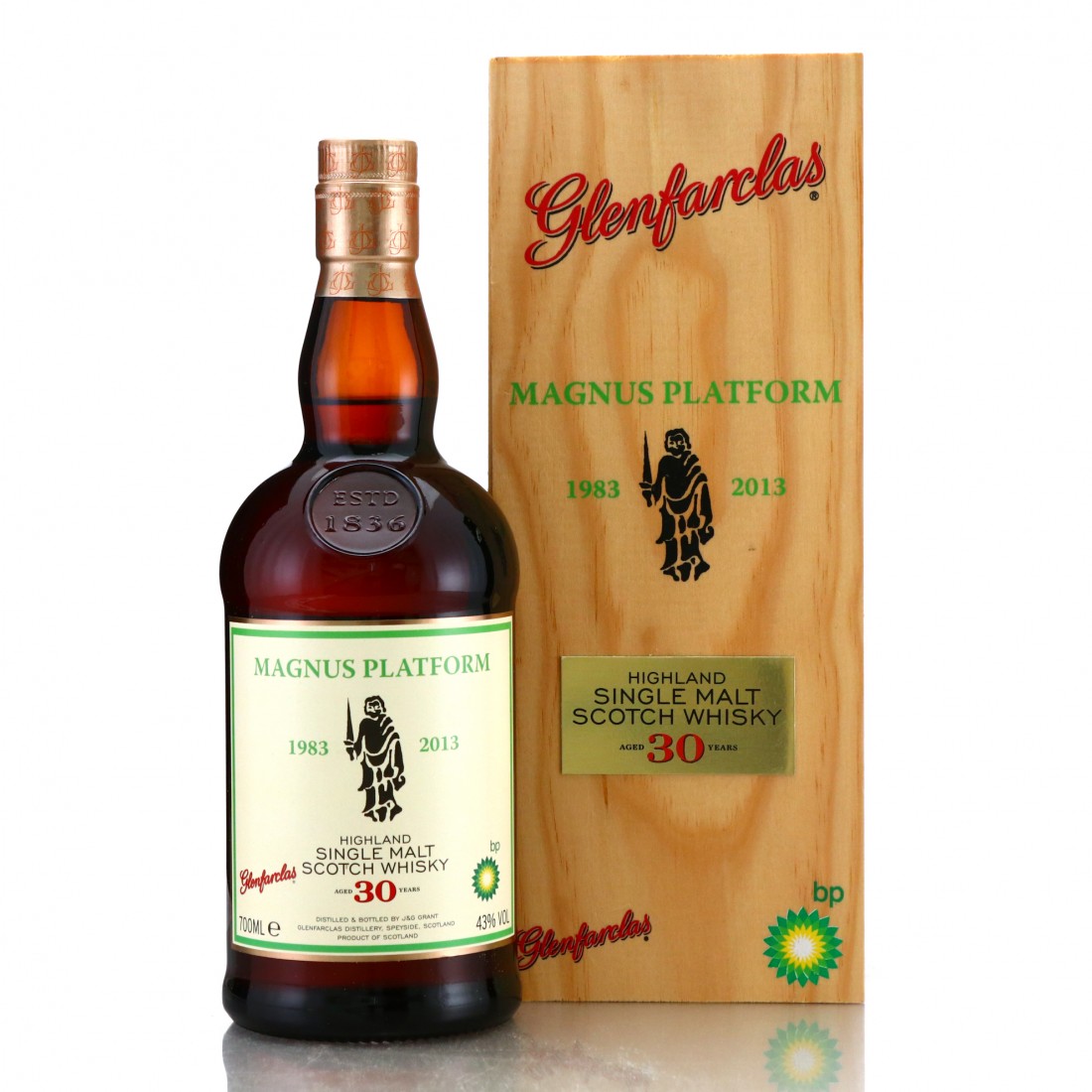 Glenfarclas 30 Year Old / BP Magnus Platform | Whisky Auctioneer