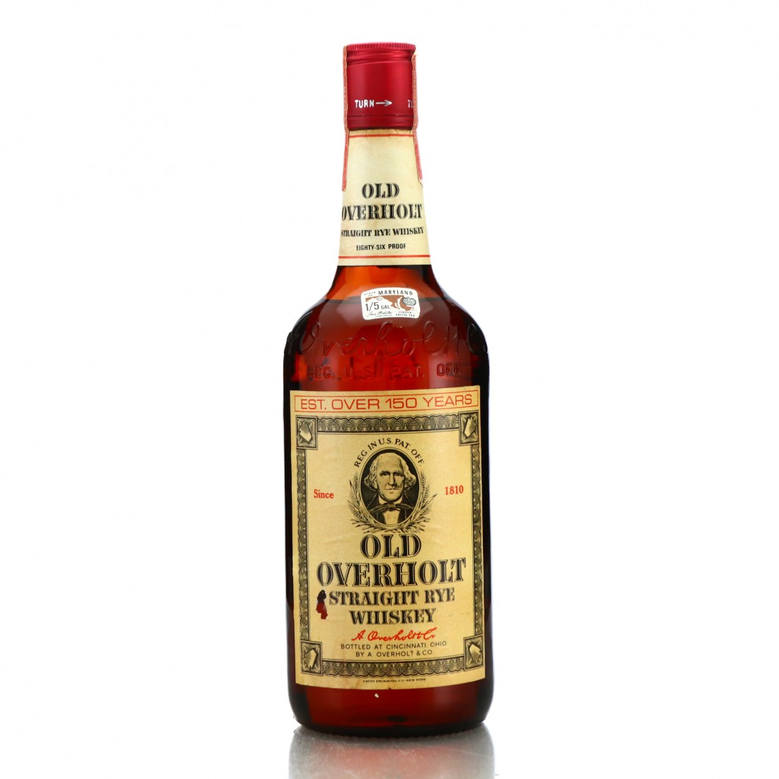 Old Overholt Straight Rye Whiskey 1978 | Whisky Auctioneer