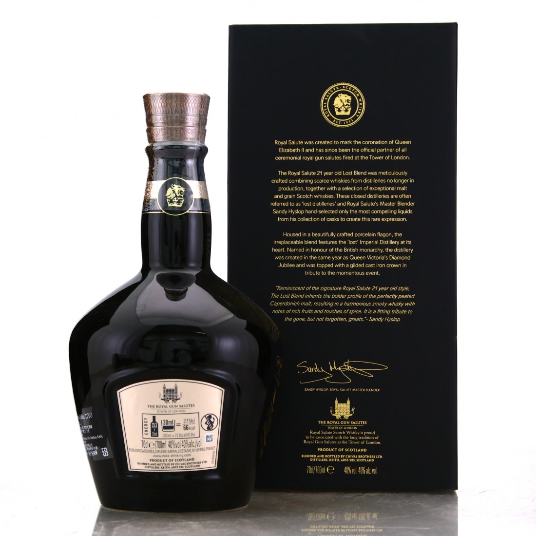Chivas Royal Salute 21 Year Old The Lost Blend | Whisky Auctioneer