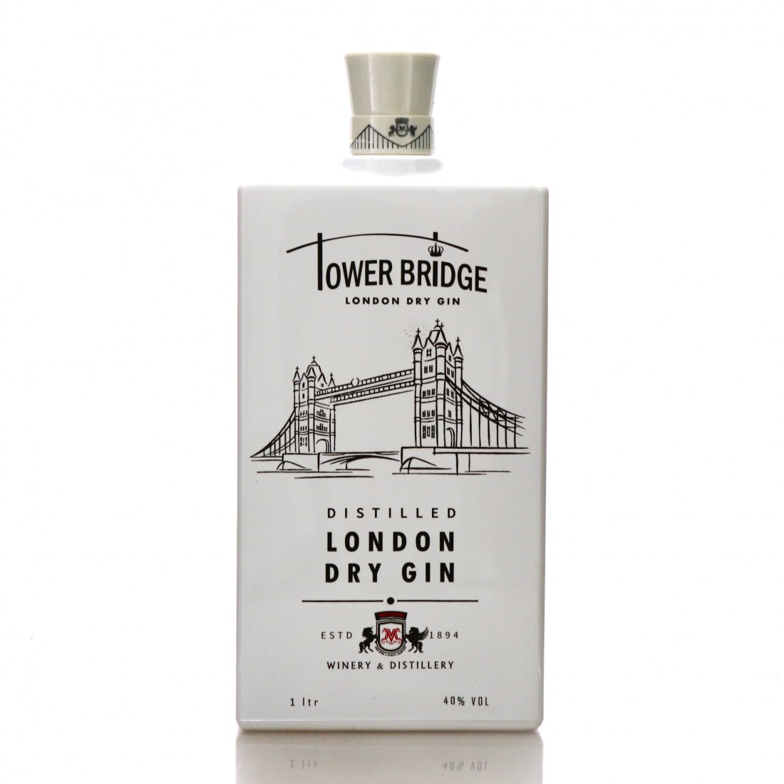 Tower Bridge London Dry Gin 1 Litre | Whisky Auctioneer