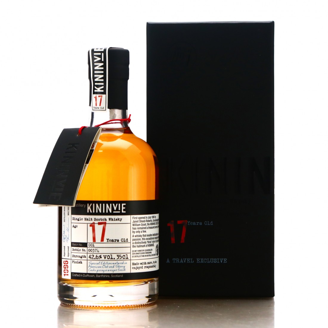 Kininvie 1996 17 Year Old Batch #001 35cl | Whisky Auctioneer