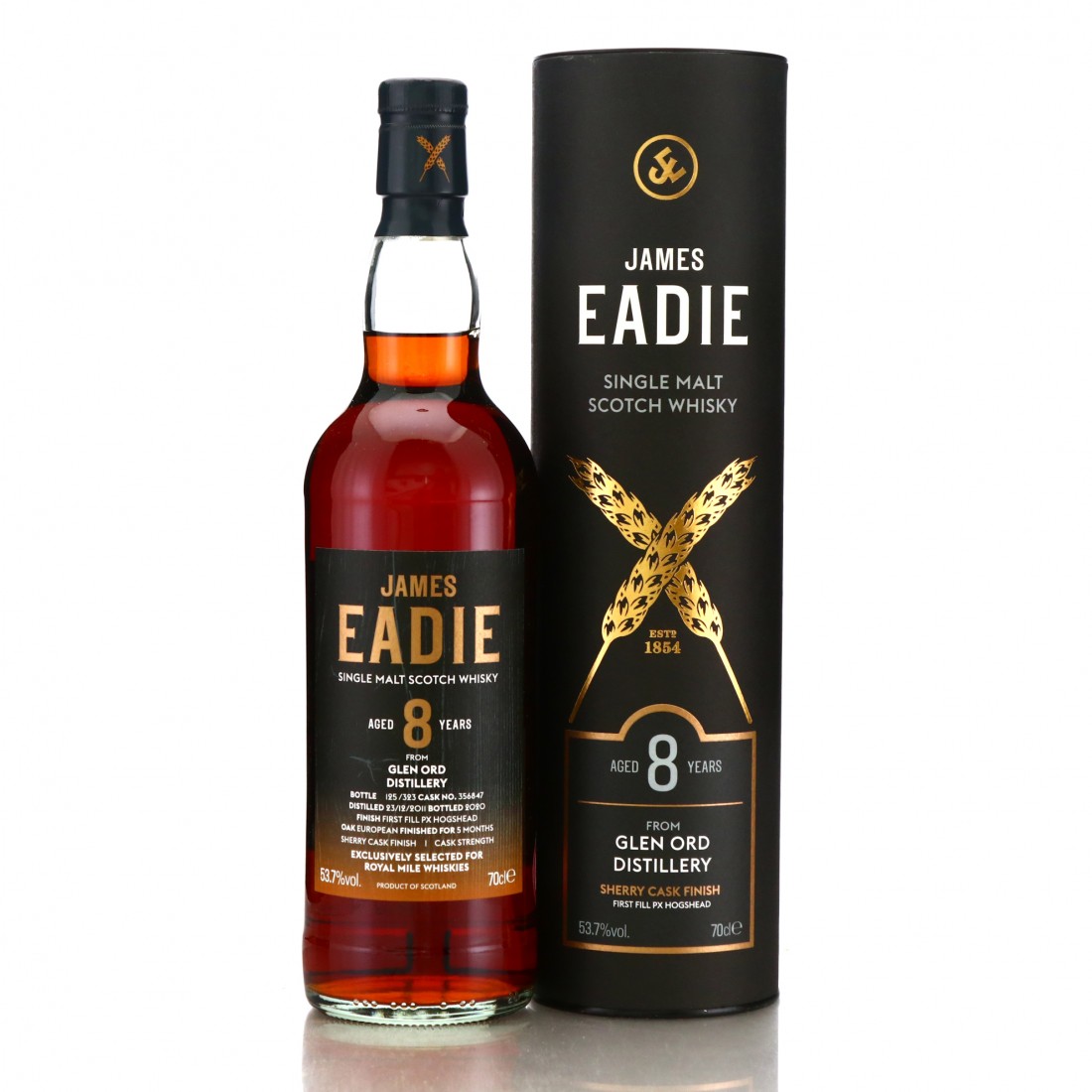 Glen Ord 2011 James Eadie 8 Year Old Sherry Finish / RMW | Whisky ...