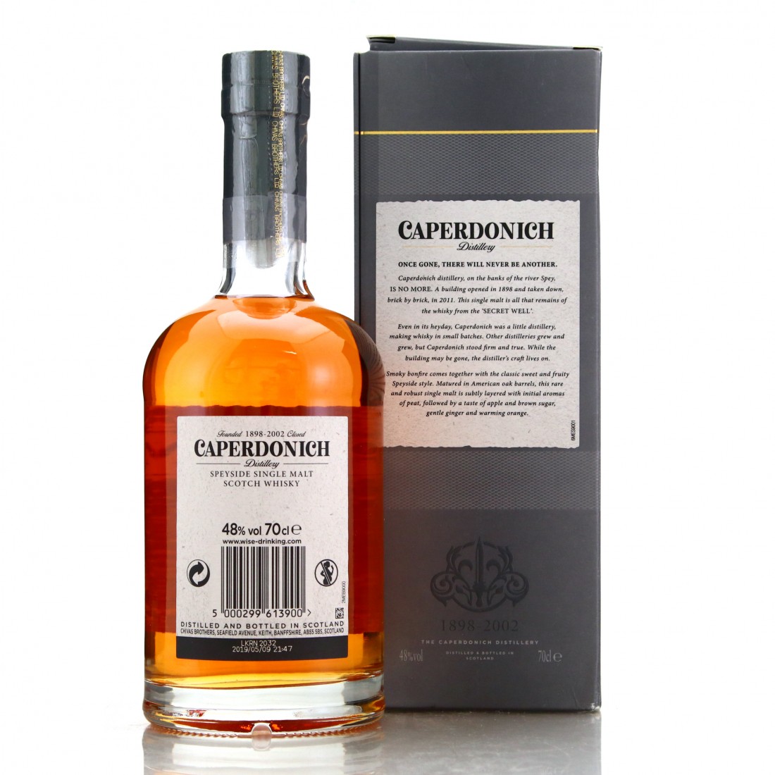Caperdonich 18 Year Old Peated Small Batch Release / Batch 001 | Whisky ...
