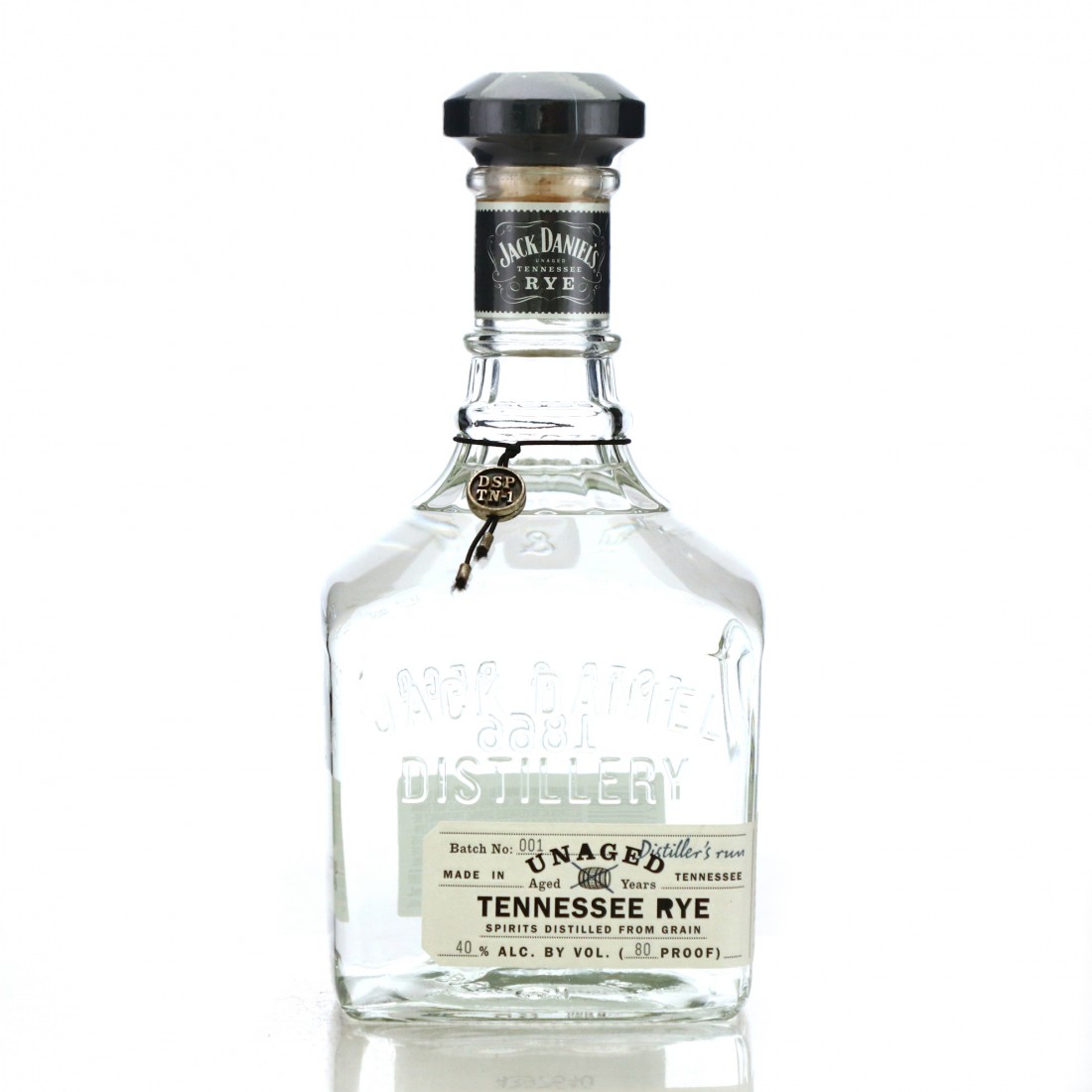 Jack Daniel's Unaged Tennessee Rye Batch #1 | Whisky Auctioneer