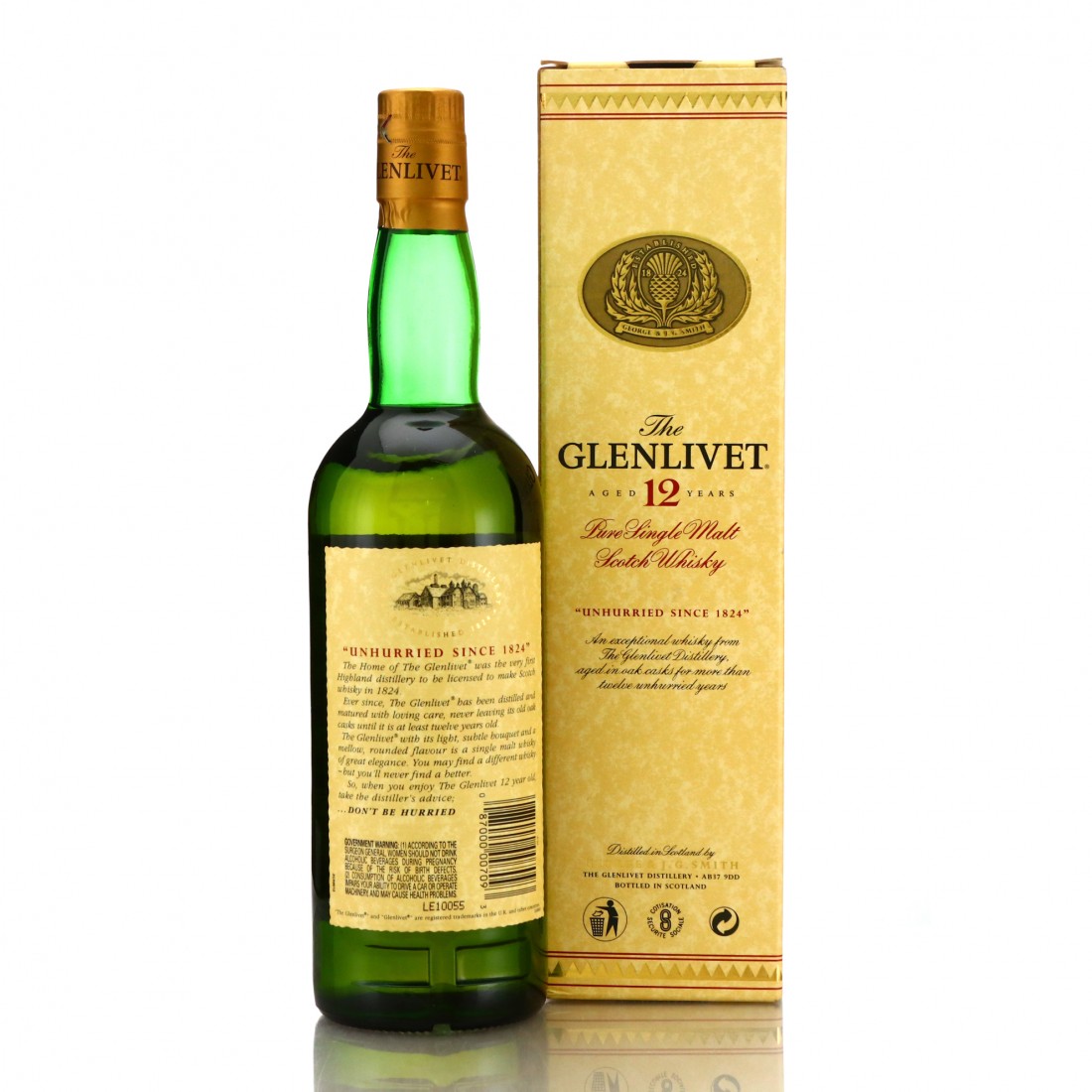Glenlivet 12 Year Old 75cl 1990s / US Import | Whisky Auctioneer