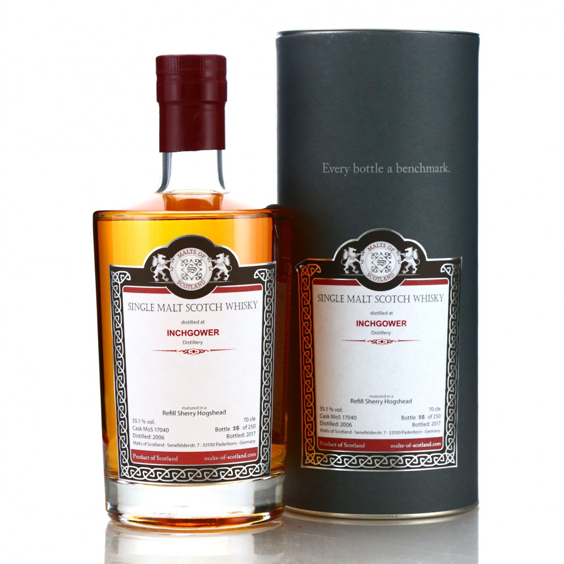 Inchgower 2006 Malts of Scotland Sherry Hogshead | Whisky Auctioneer