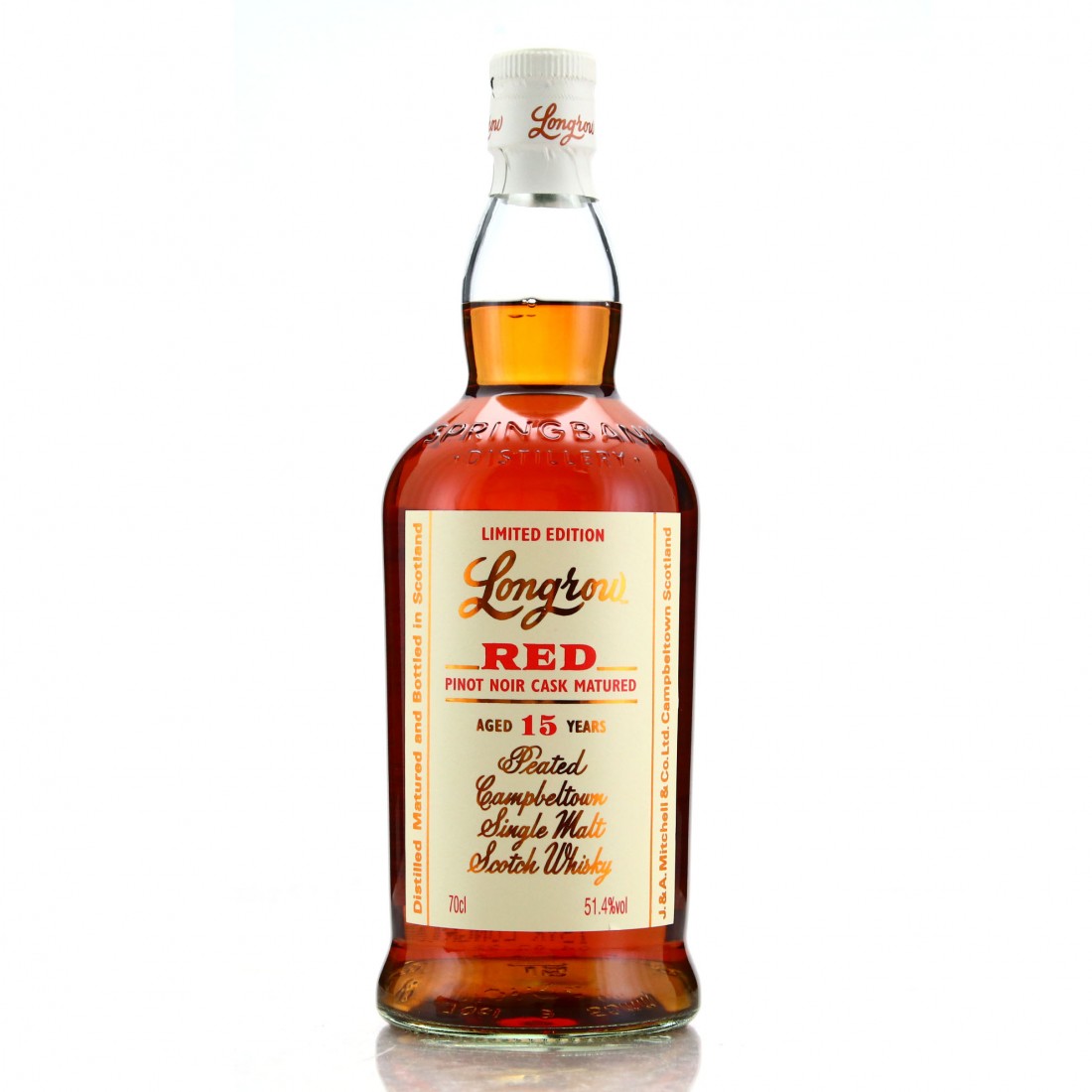 Longrow Red 15 Year Old Pinot Noir | Whisky Auctioneer