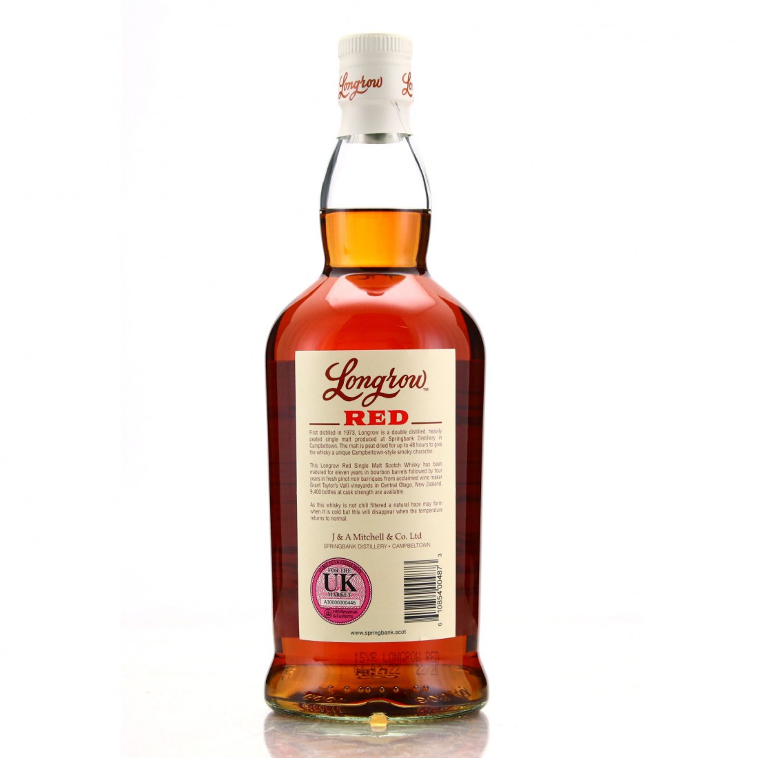 Longrow Red 15 Year Old Pinot Noir | Whisky Auctioneer