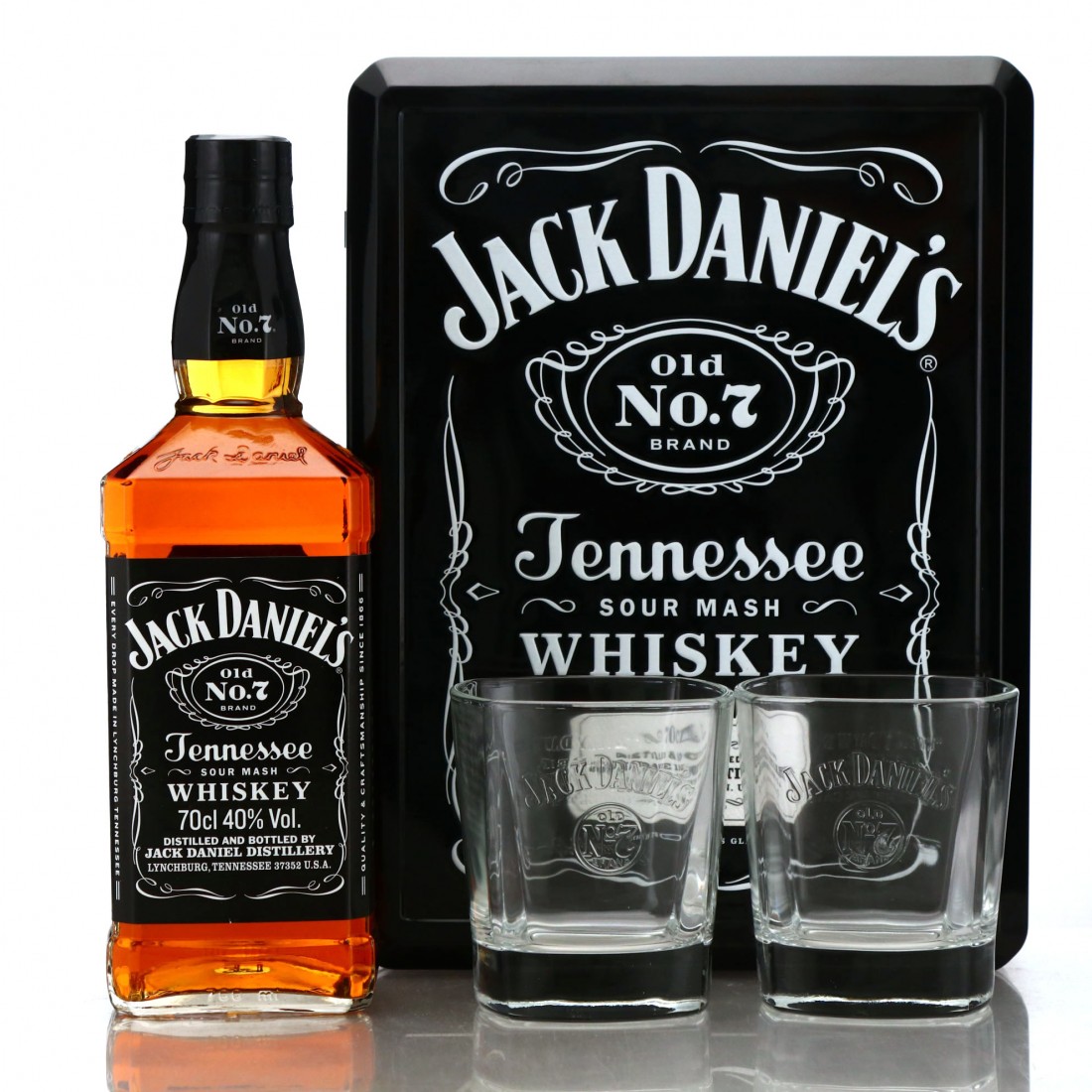 Jack Daniel's Old No.7 80 Proof Gift Pack | Whisky Auctioneer
