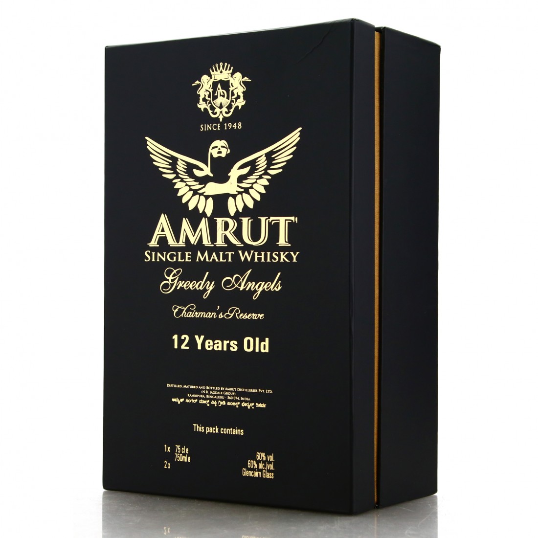 Amrut Greedy Angels 12 Year Old Chairman's Reserve / LMDW 60th ...
