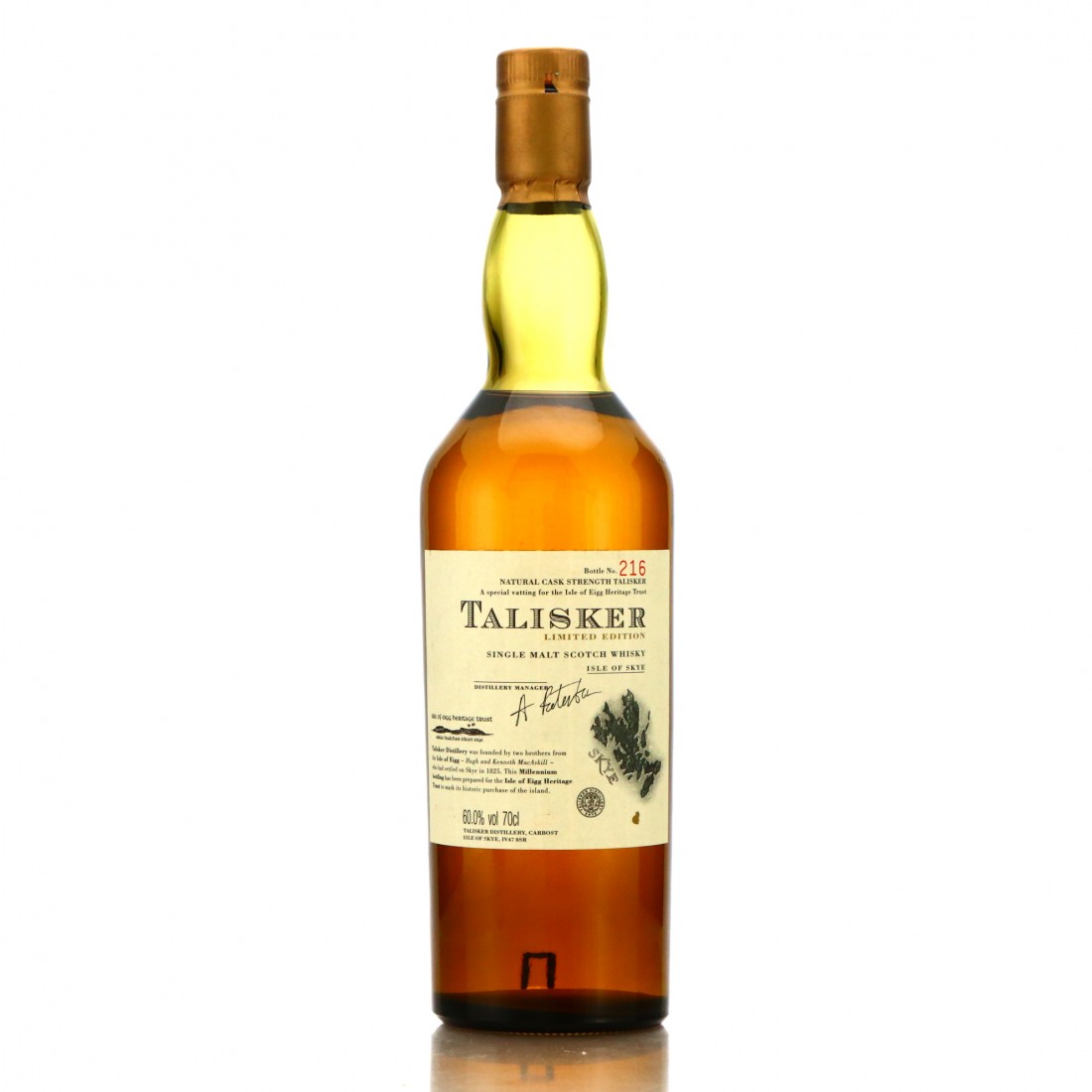 Talisker Cask Strength Isle of Eigg Heritage Trust | Whisky Auctioneer Talisker Cask Strength Isle of Eigg Heritage Trust | Whisky Auctioneer