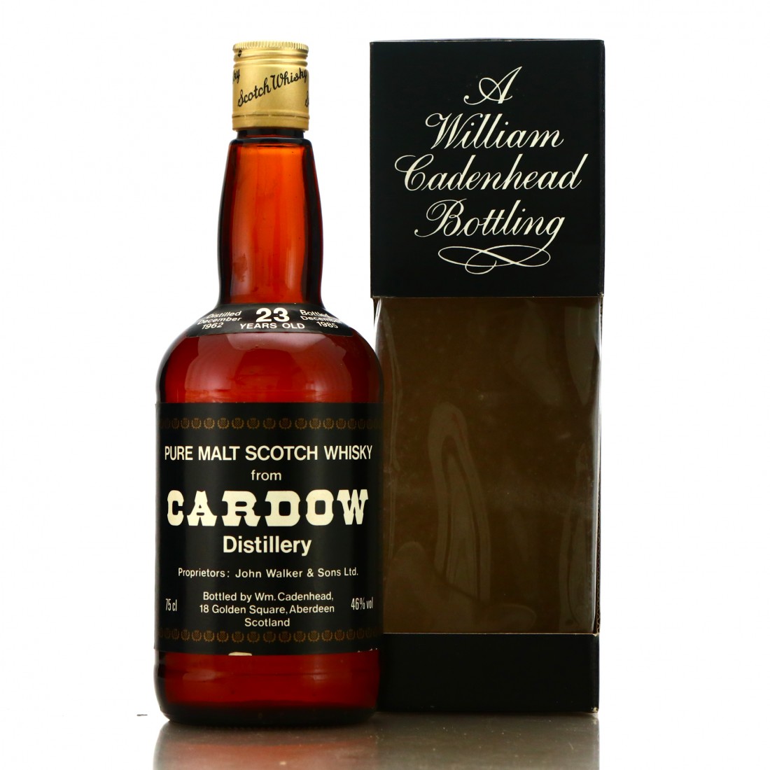 Cardhu 'Cardow' 1962 Cadenhead's 23 Year Old | Whisky Auctioneer
