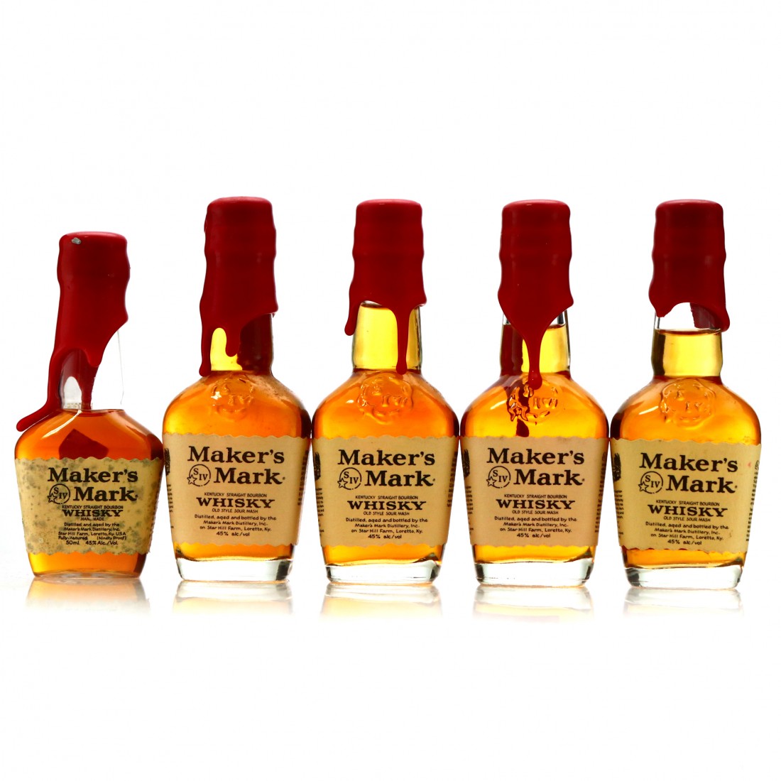 Maker's Mark Miniature x 5 | Whisky Auctioneer