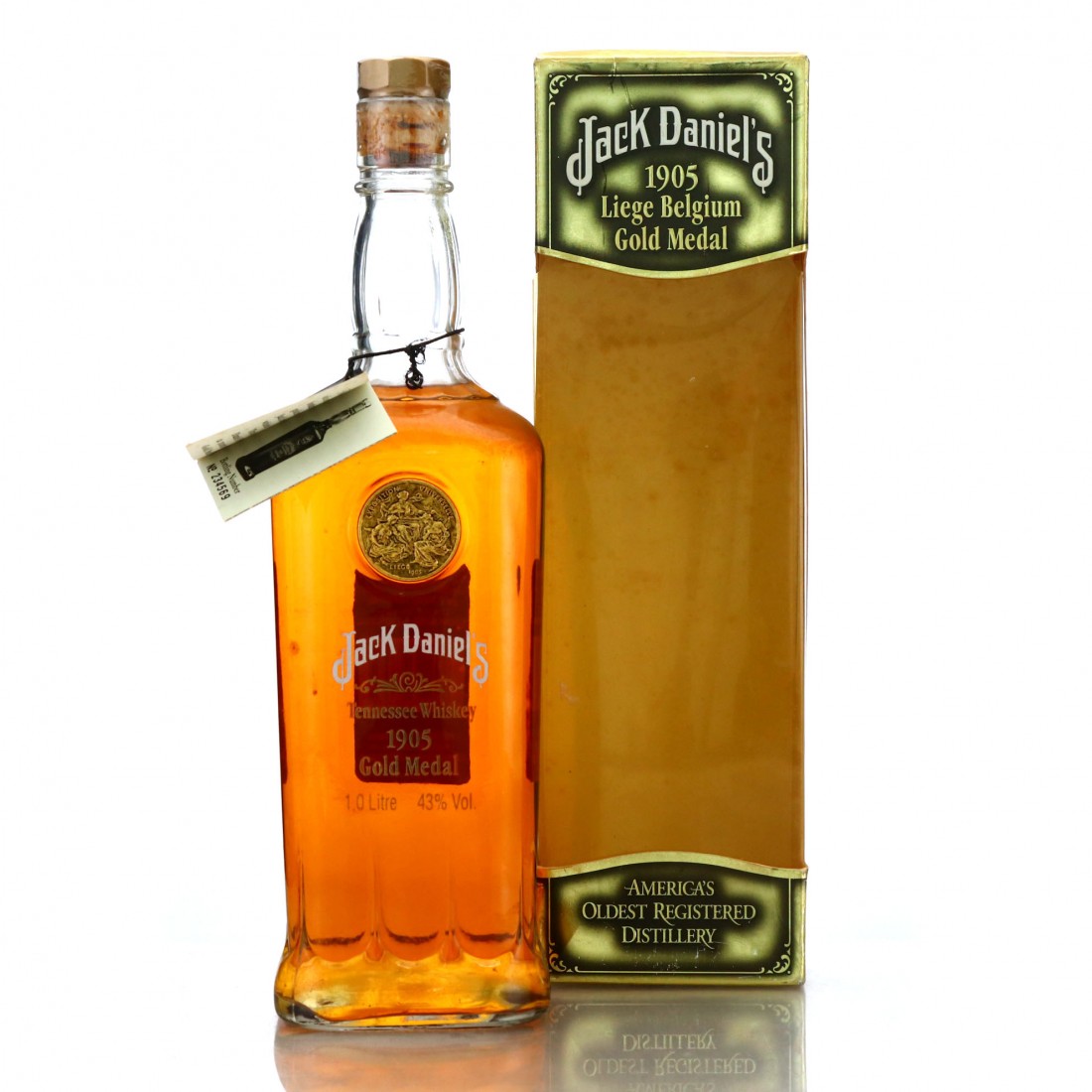 Jack Daniel's '1905' Gold Medal Series 1997 1 Litre | Whisky Auctioneer