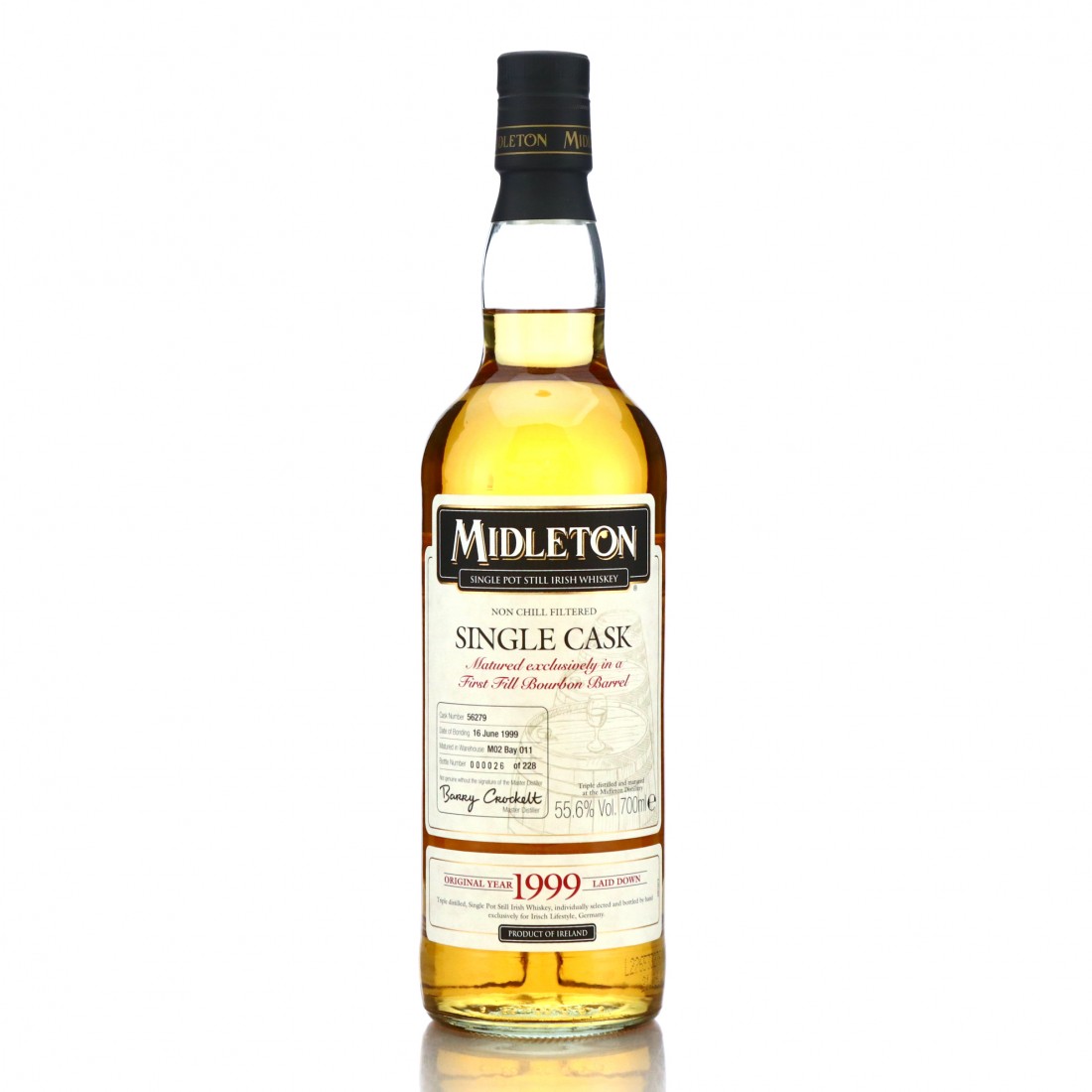 Midleton 1999 Single Bourbon Cask #56279 | Whisky Auctioneer