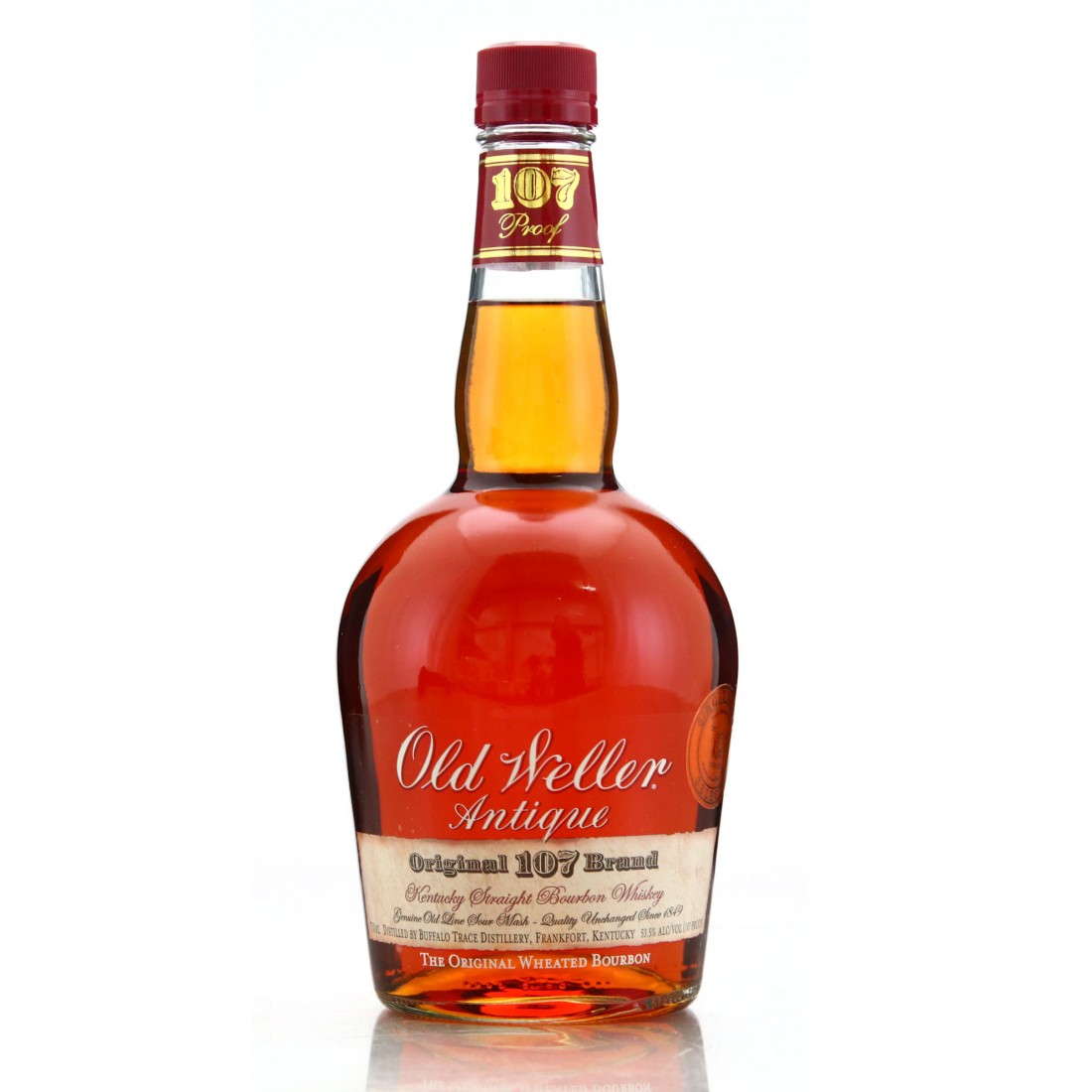 Old Weller Antique Original 107 Brand Single Barrel #1381 / Loch & K(e ...