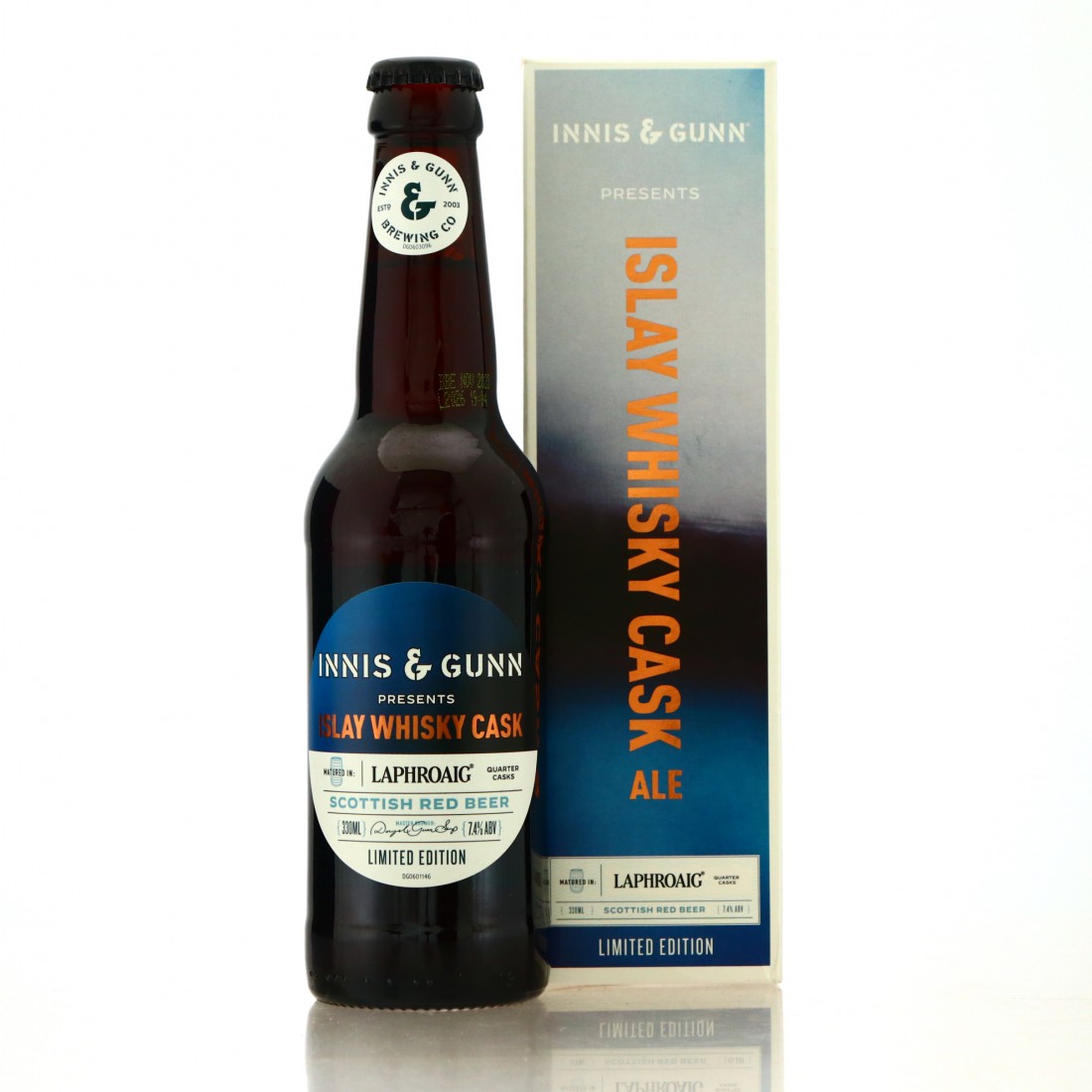 Innis & Gunn Islay Whisky Cask Red Beer / Laphroaig | Whisky Auctioneer