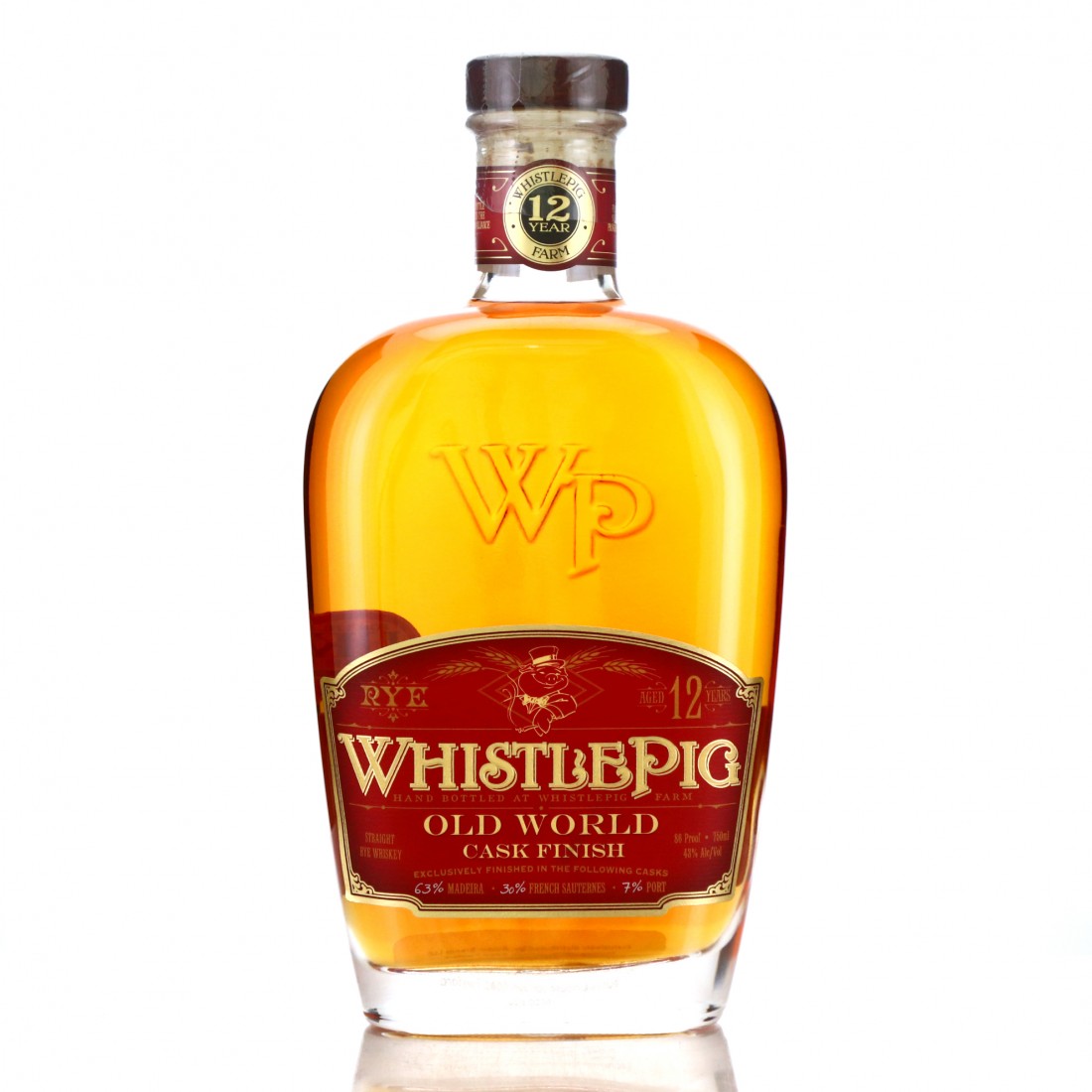 Whistlepig Old World Rye Wine Cask Finish 12 Year Old | Whisky Auctioneer